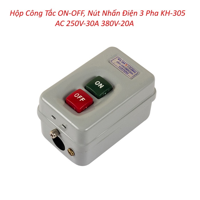 On-off Switch, 3-Phase Electrical Push Button for Electrical Equipment ...
