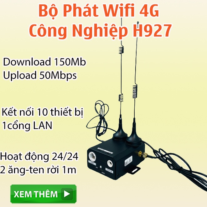 Cat4 H927 4G LTE wifi transmitter with 2 antennas 1m Speed 150Mb ...