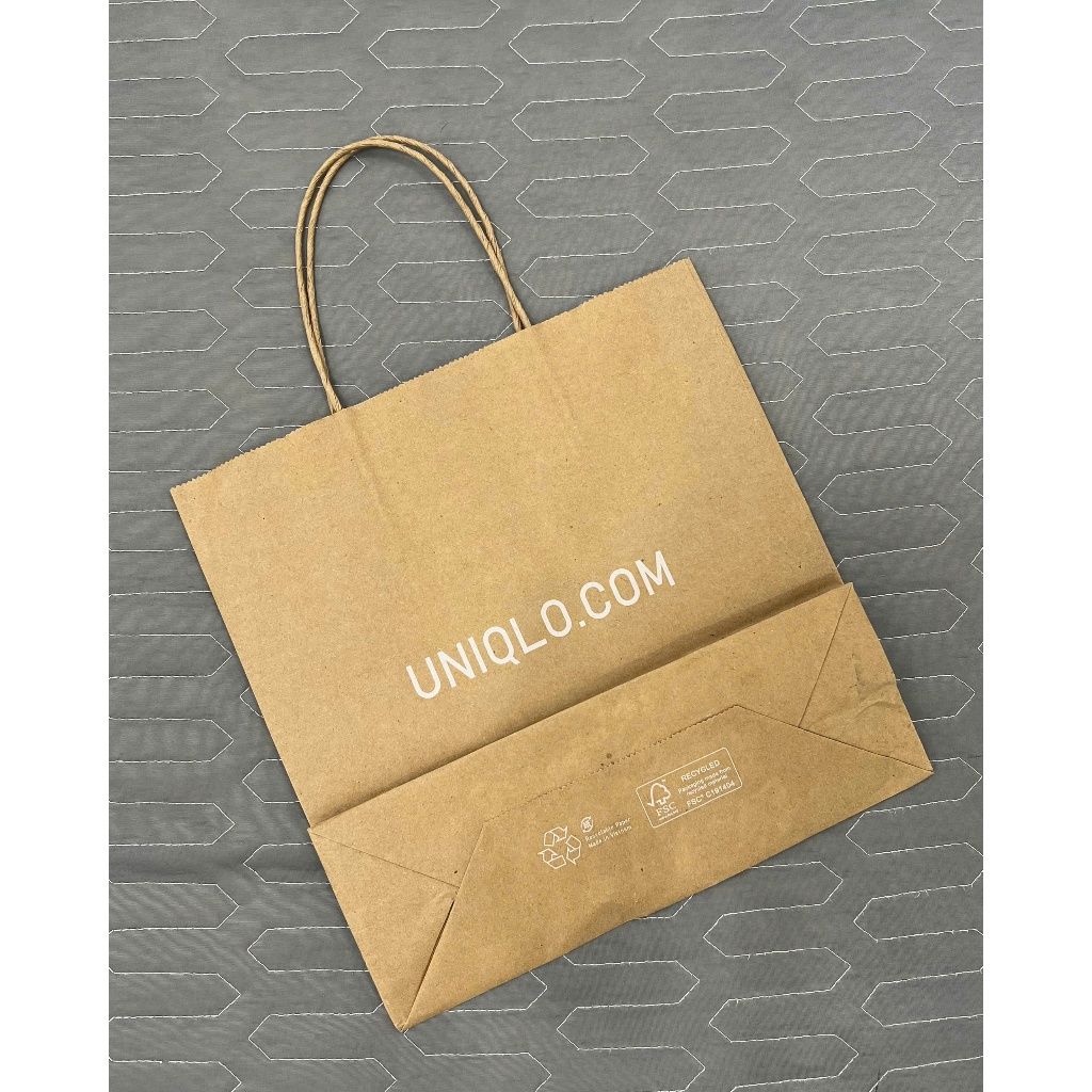Uniqlo Paper Bag | Shopee Malaysia