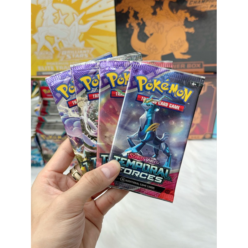 Pokémon TCG: Scarlet & Violet-Temporal Forces Booster Pack (10 Cards ...