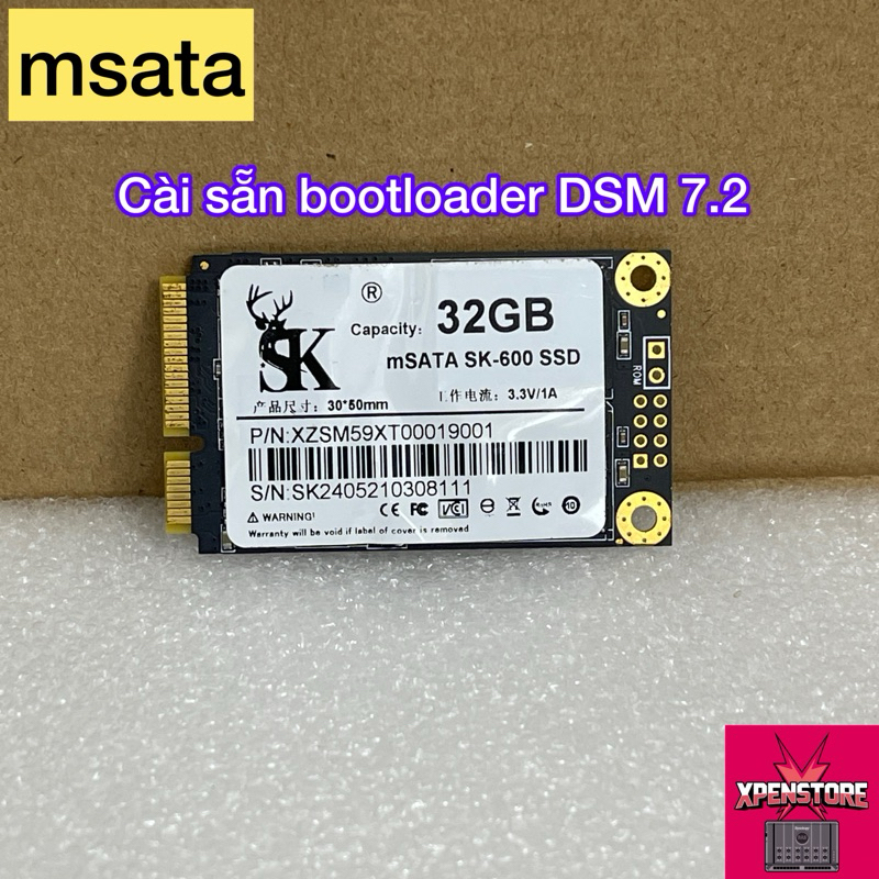 Ssd msata 32G pre-installed Xpenology DSM 6.9.3, 7.0.1 | Shopee Malaysia