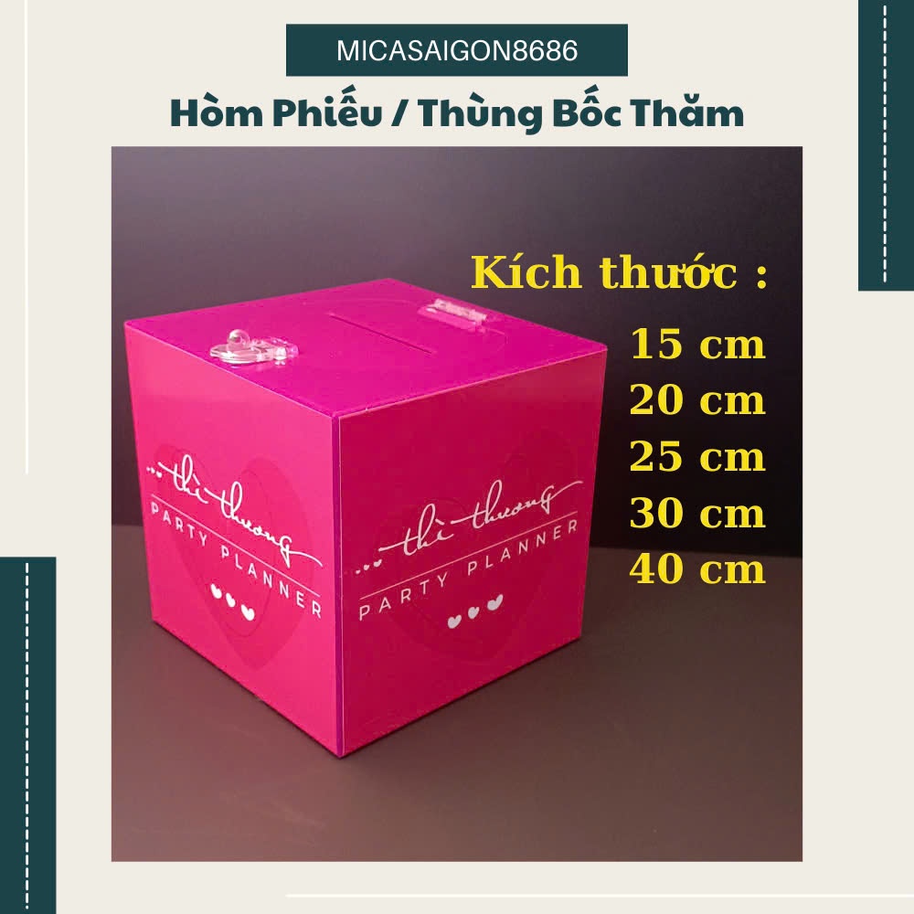 Lucky Draw Box - Transparent Ballot Box - Ballot Box - Free Mini ...
