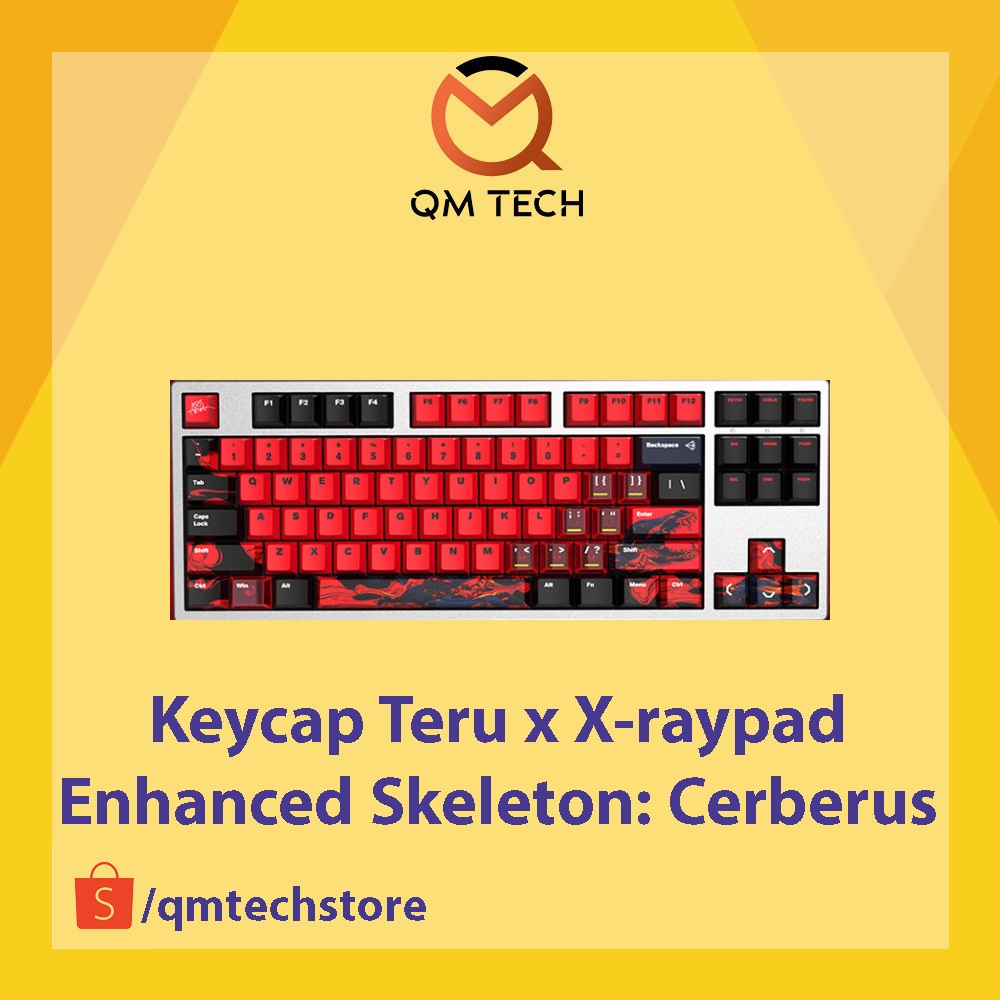 [NEW] Keycap Teru X X-raypad – Enhanced Skeleton: Cerberus - QMTECH ...