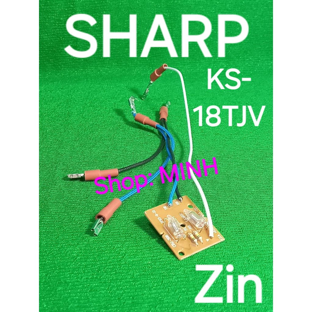 Sharp KS-18TJV rice cooker indicator light circuit with original lid ...