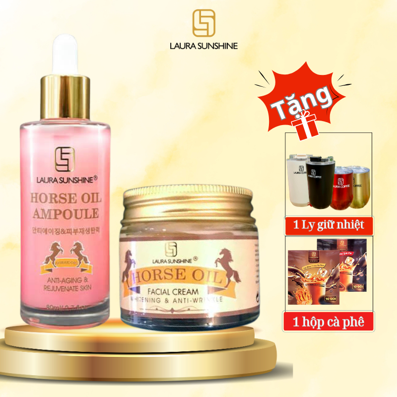 Horse OIL Laura Sunshine Nhat Kim Anh HORSE Fat Whitening Cream and ...