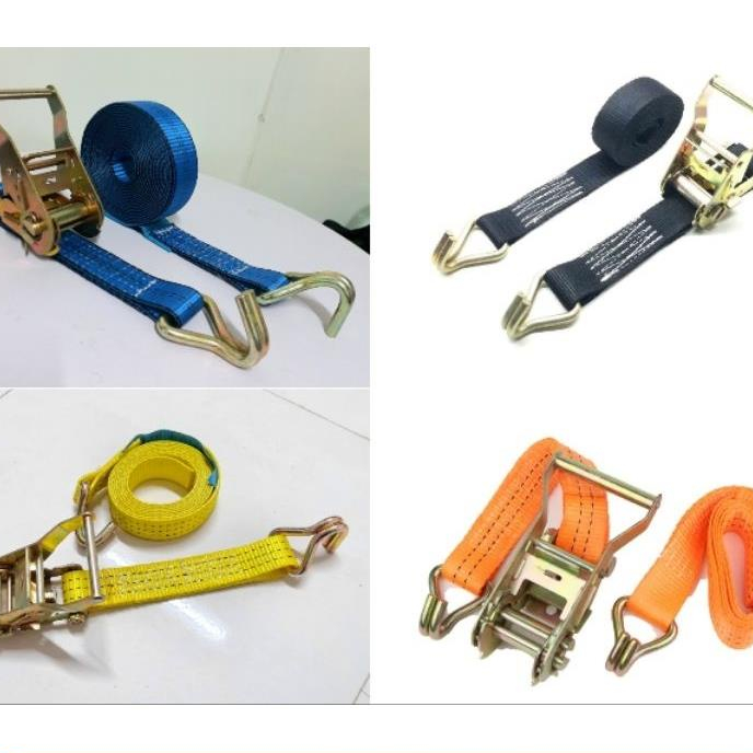 35mm 2-ton J-hook cargo lashing rope, cargo lashing, pallet lashing ...