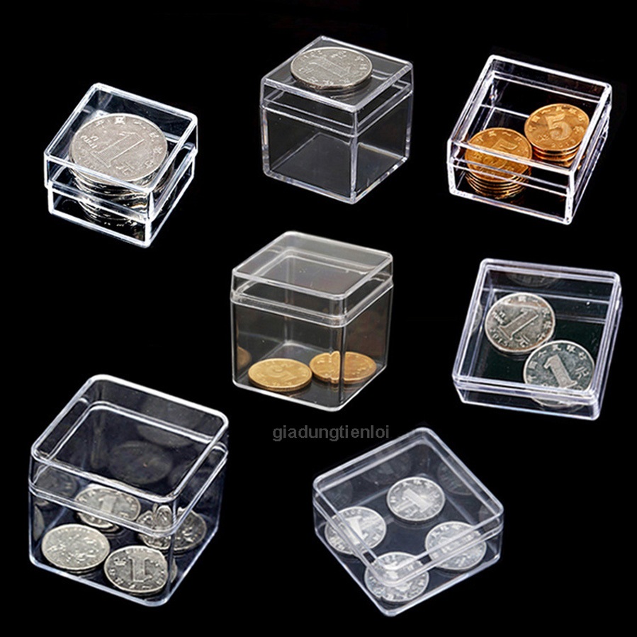 Transparent MICA box for jewelry, gifts, badges | Shopee Malaysia