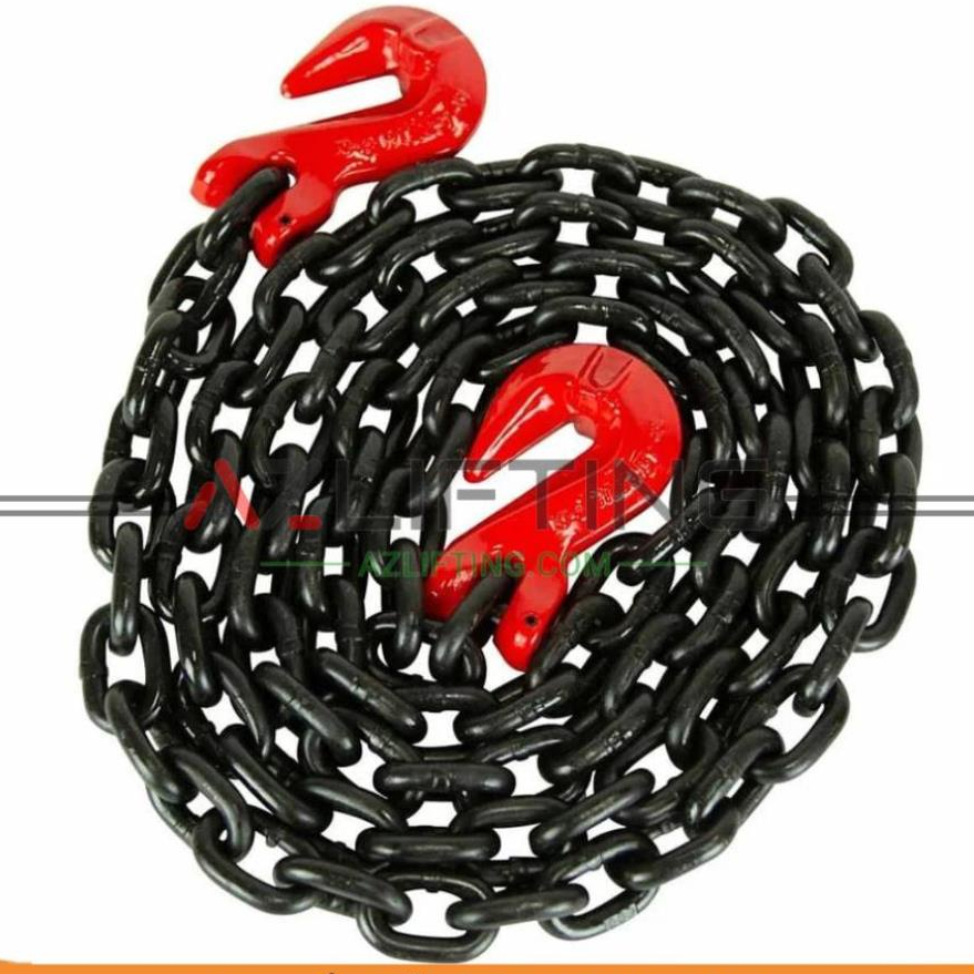 Cargo towing chain, 8mm cargo crane chain with load capacity of 2 tons ...