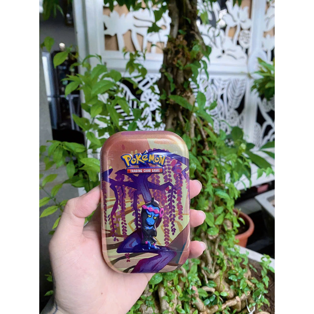 1 Box of Genuine Scarlet & Violet-Shrouded Fables Mini Tin (Munkidori ...
