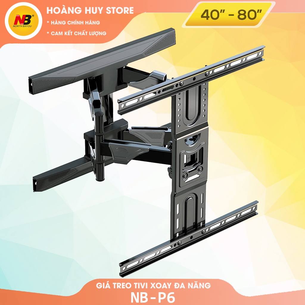 Nb P6 45 - 80 Inch Rotating Angle TV Mount / NB L400 / ErgoTek E85 / NB ...