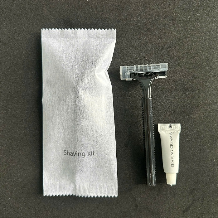 Combo of 50 razor sets + non-woven fabric packaging cream (VOAL ...