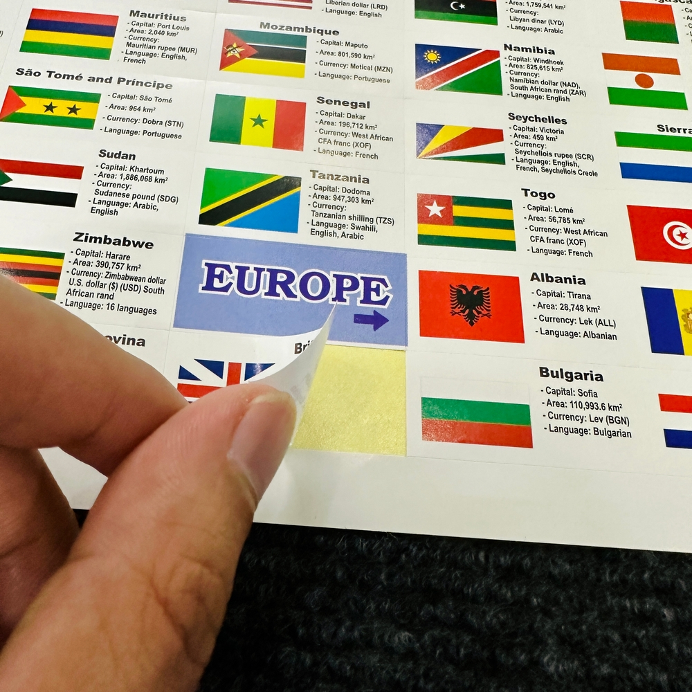 Ready STOCK Set of National Flags of Countries Around the World and 50 ...
