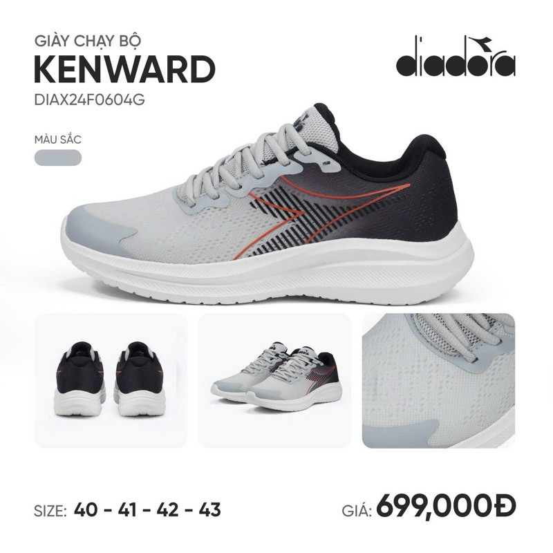 Genuine Running Diadora Kenward Running shoes for men new 2024 (free ...