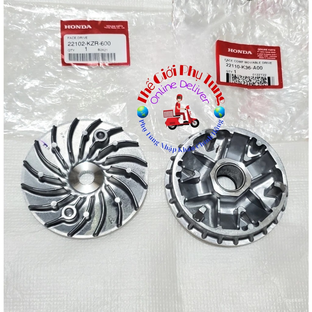 New imported Vario propeller ball bowl set - 22102-KZR-600/ 22110-K36 ...