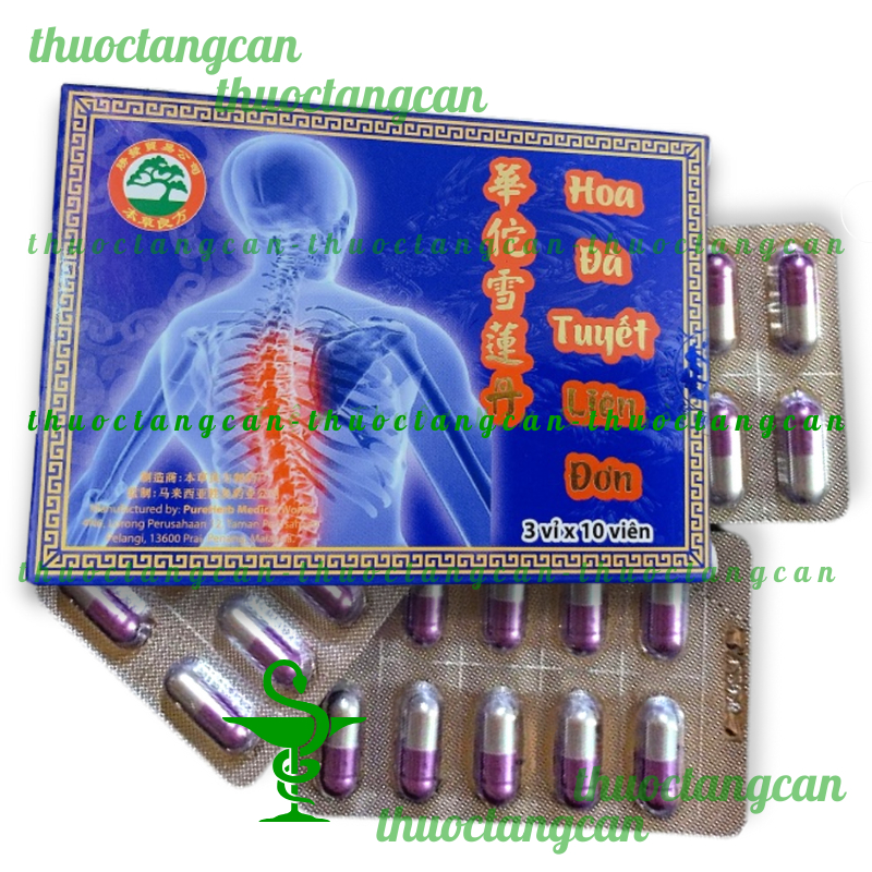 Hoa Da Tuyet Lien Don Malaysia 30 tablets - bone and joint support ...