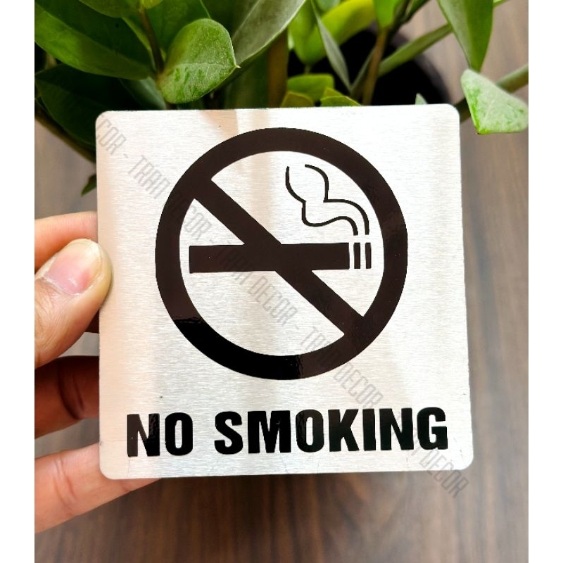 High-end type/ no smoking, no smoking, no smoking sign made of 304 ...