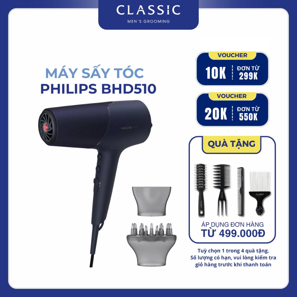 Philips BHD510 hair dryer - | Shopee Malaysia
