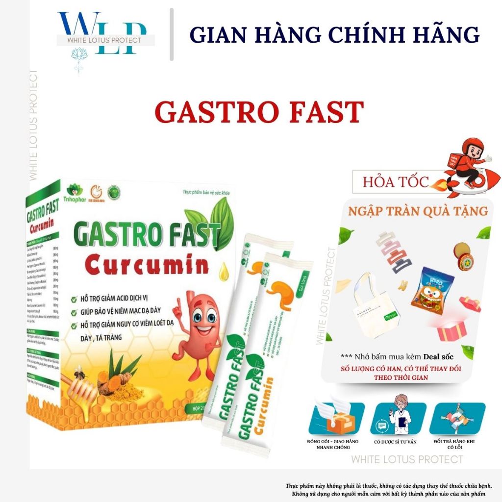 [HCM] Gastro Fast Curcumin Reduces Stomach Pain, Reduces Stomach and ...