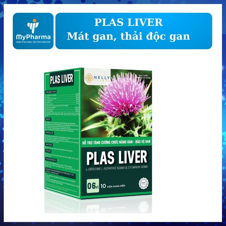 Plas LIVER (Box of 60 tablets)– Protects the LIVER and enhances LIVER ...