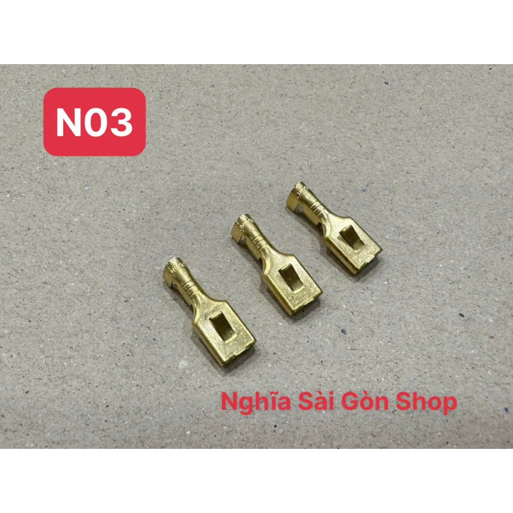 Motorcycle head Cos ️Cos Pin 6.3 - N03 (1 pack/50 pieces) | Shopee Malaysia