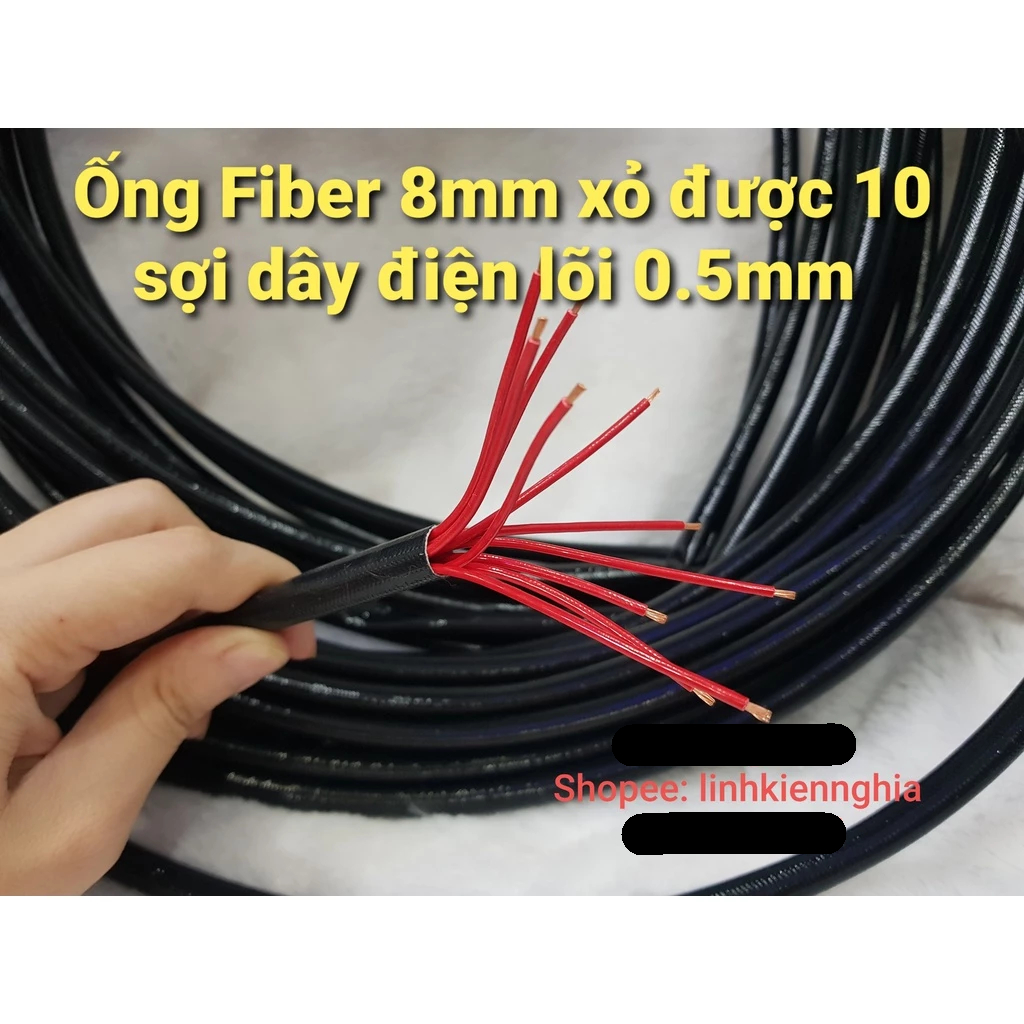 Fiber Pipe _8mm Fiberglass Fireproof Electrical Wire Conduit can ...