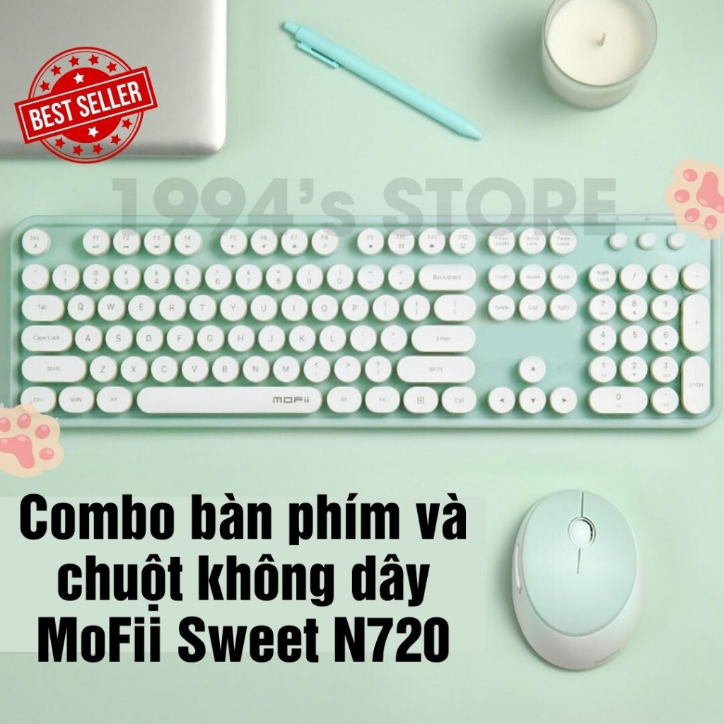 MoFii 104 Wireless mouse and keyboard set - MoFii Sweet Mixed Wireless ...