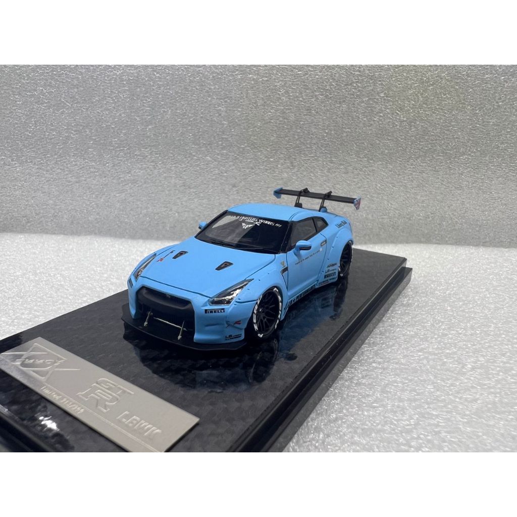 1:64 YM MODEL - Nissan GT-R R35 Matte Navy Blue | Shopee Malaysia