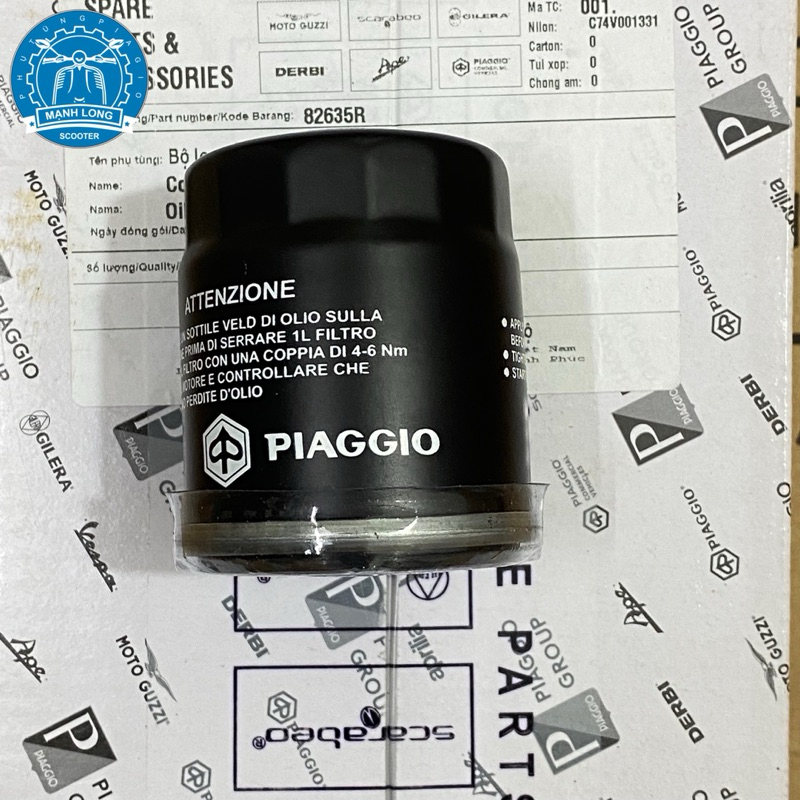 Genuine piaggio vespa 82635R oil filter | Shopee Malaysia