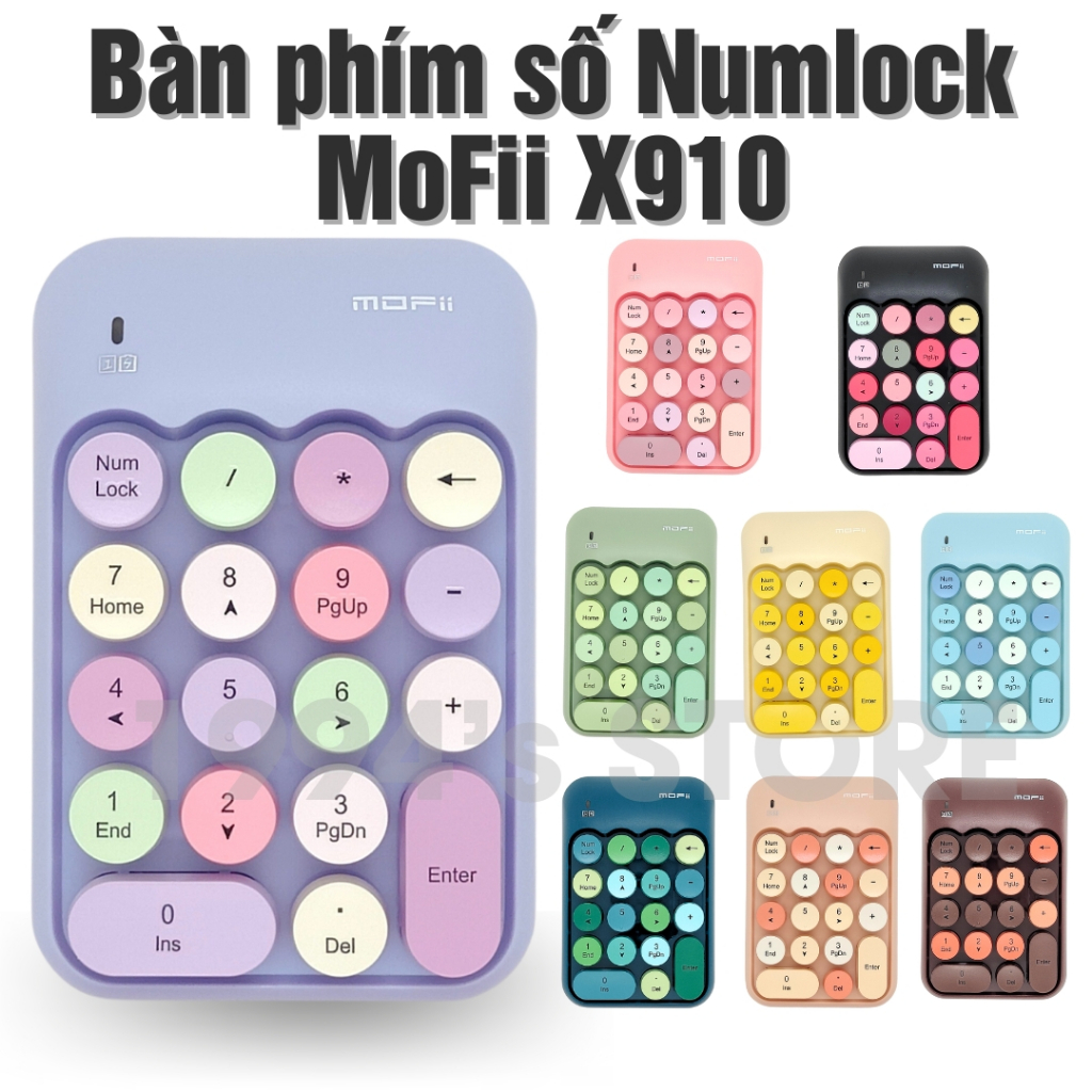 Mofii X910 wireless numlock numeric keypad - Numeric keypad ...
