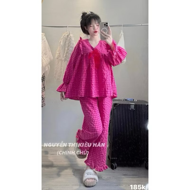 Long PINK CARO BABYDOLL SET | Shopee Malaysia