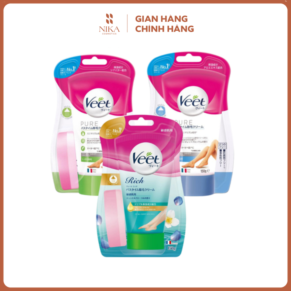 Veet Japan Safe and Effective Hair Removal Cream 150g | Shopee Malaysia
