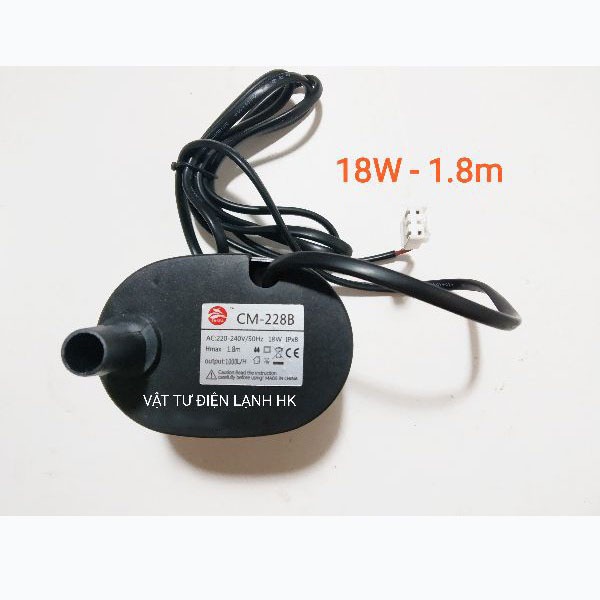 Mini submersible water pump 18W - 220V steam air conditioning fan ...