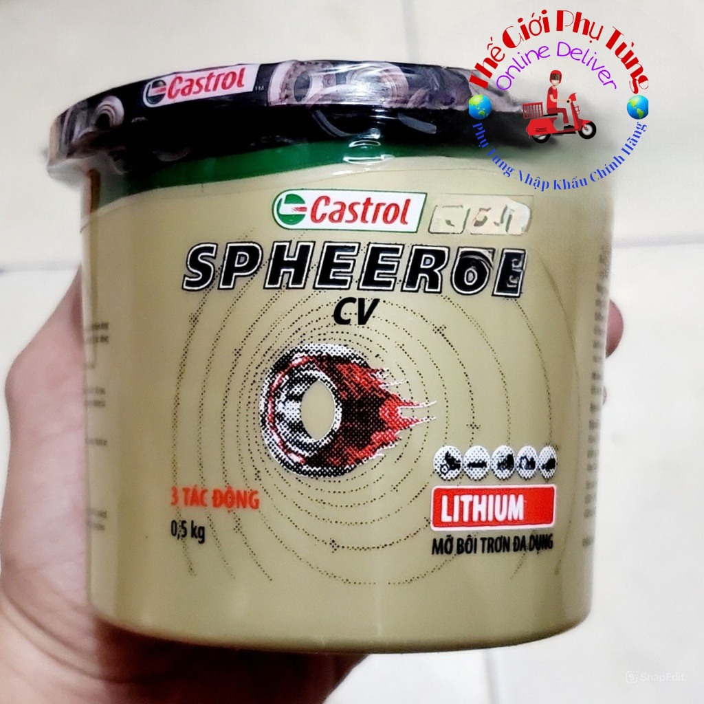 Castrol 500g heat-resistant, lubricating grease box | Shopee Malaysia