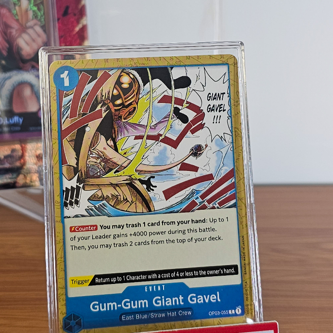 Genuine One Piece TCG Gum-Gum Giant Galvel OP03-055 - Pillars of ...