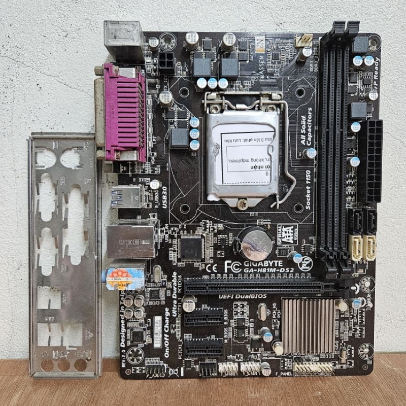 Main Giga H81 DDR3 socket 1150 - Gigabyte GA-H81M-DS2 motherboard ...
