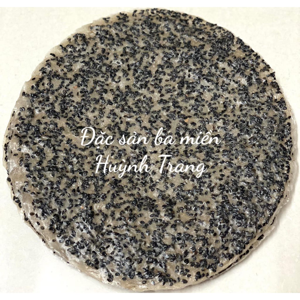 Q10 - (Unbaked) 10 Pieces Coconut black sesame rice paper - crispy and ...