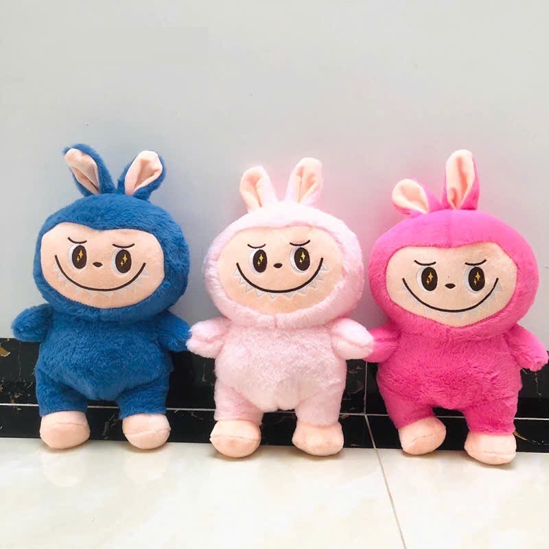 Labubu teddy bear, super hot labubu gift stuffed animal | Shopee Malaysia