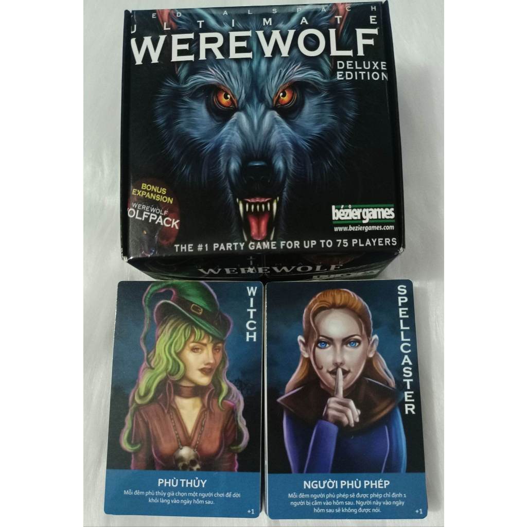 Werewolf Cards Vietnamese Version 78 Fake Tri Cards | Shopee Malaysia