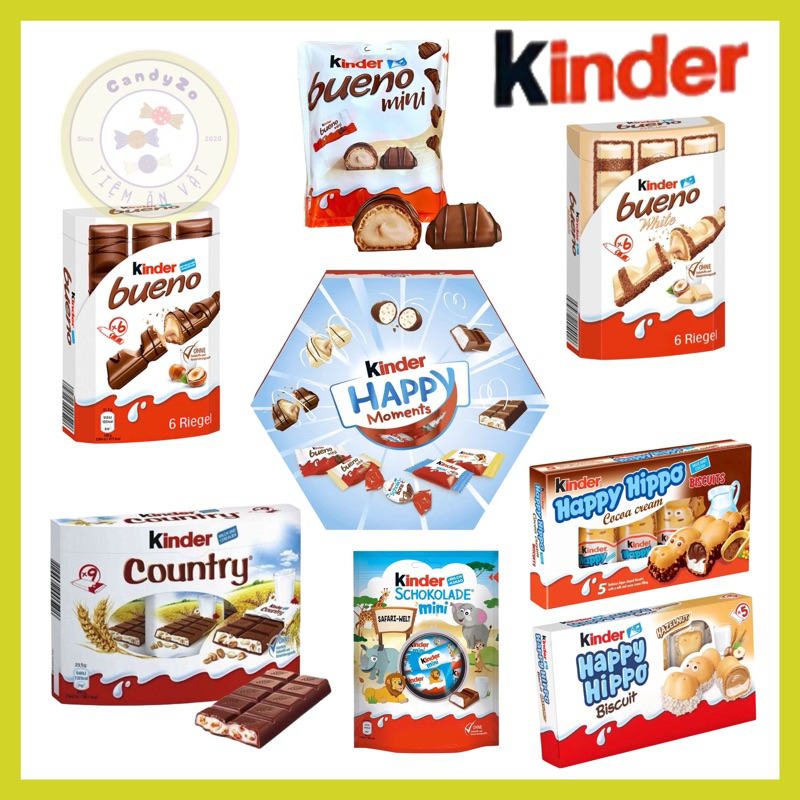 Kinder Bueno Chocolate/Chocolate Cake with Chestnut Filling - Germany ...