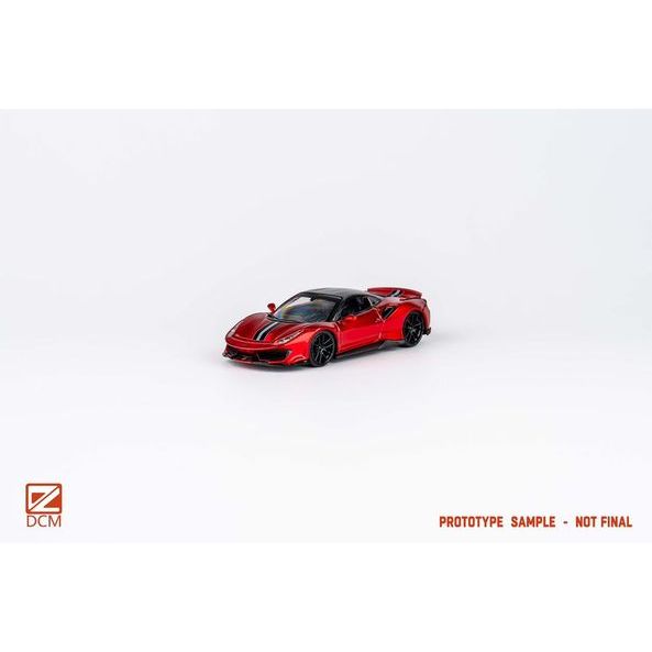 Dcm 1:64 MODEL - Ferrari 488 Novitec Candy Red Carbon Fiber | Shopee ...