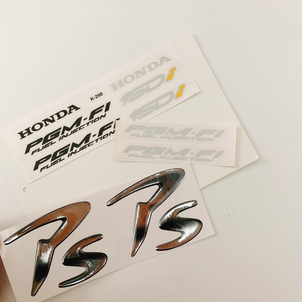 Honda Ps stamp set like original - Silver | Shopee Malaysia