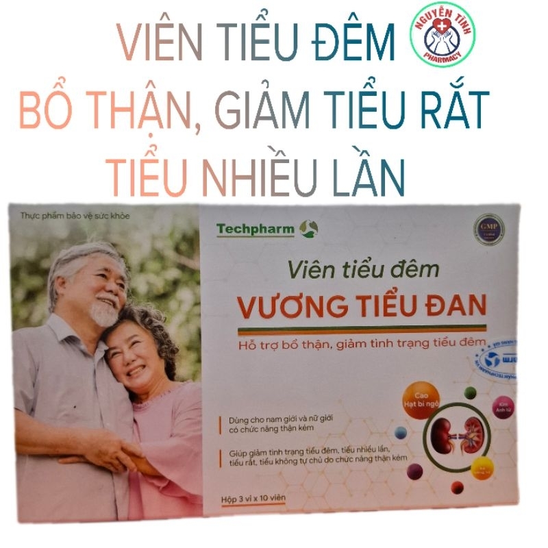 Vuong TIEU DAN NIGHT URINARY PILLS help nourish the kidneys, reduce ...