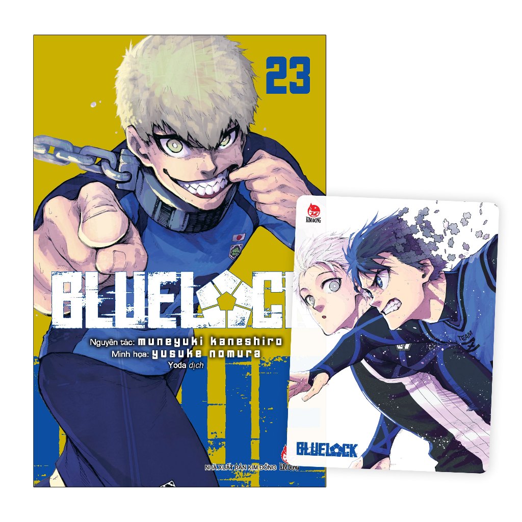 Bluelock Comics - Volume 23 - Free PVC Card - Kim Dong Publishing House ...