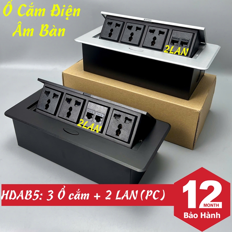 Smart Desk Socket - High Quality Push Open Type - Concealed Electrical ...