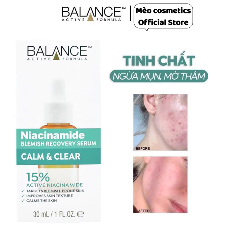 [GENUINE WITH FULL STAMPS] Balance Active Formula Niacinamide Blemish ...