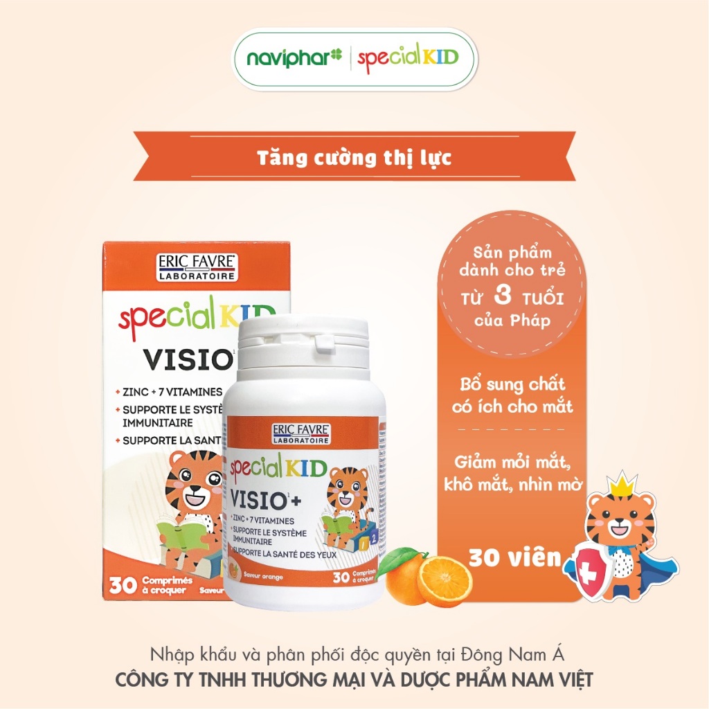 Special Kid Visio+ chewable tablets and lozenges - Supports reducing ...