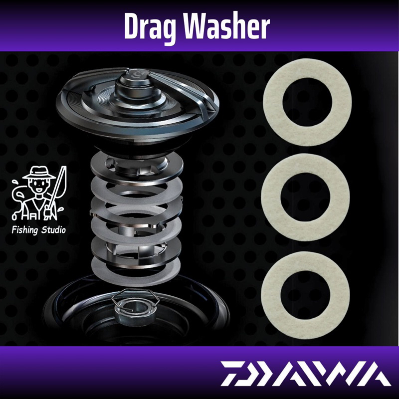 DAIWA Fishing Reel ATD Brake Washer - Drag Washer Spool DAIWA | Shopee ...