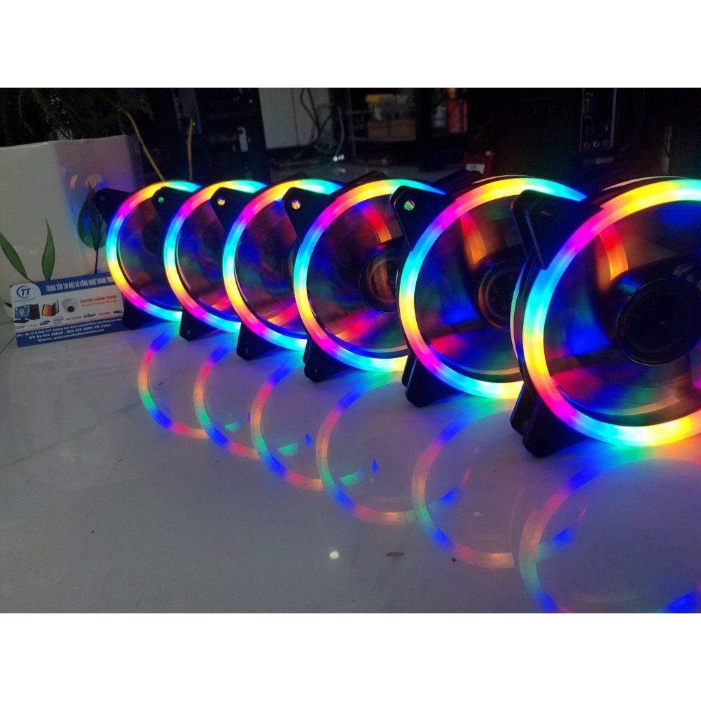 Radiator Fan,COOLMOON S2 RGB LED Fan (Not used via Hub) | Shopee Malaysia