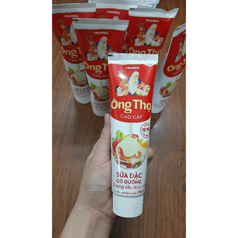 Ong THO SUGAR CONDENSED MILK TUBE / TUBE 165G | Shopee Malaysia