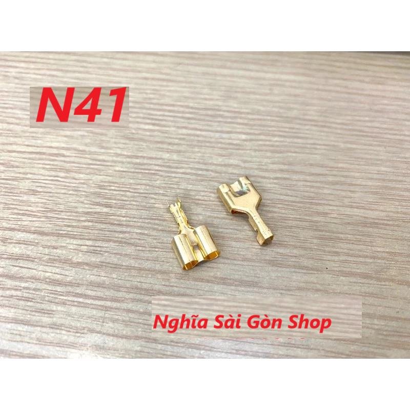 Motorcycle Cos head ️ Round female Cos divided into 2 ends 4.0 - N41 (1 ...